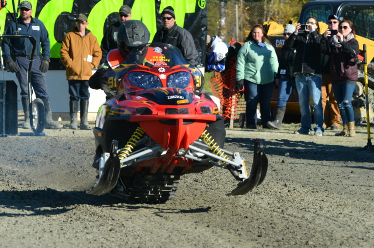 Snowmobile grass drag racing revived in Ashland - The County