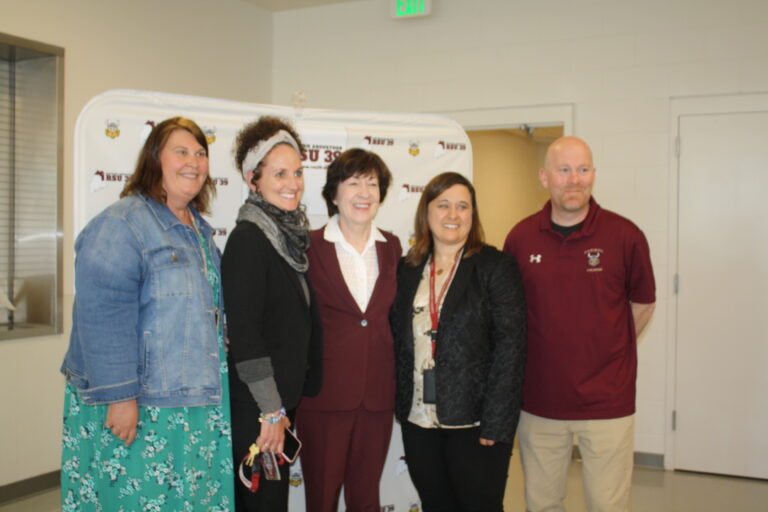 Susan Collins tells hometown students to work together despite ...